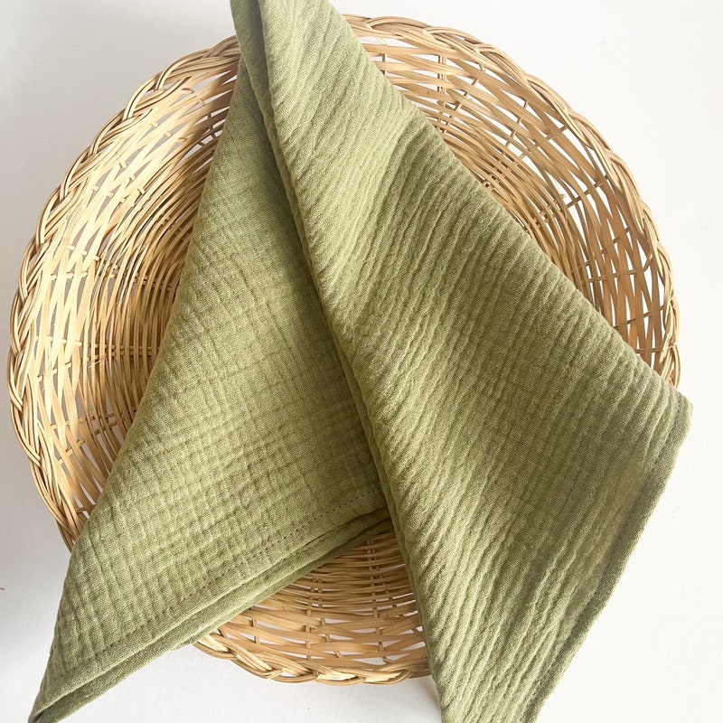 Muslin Napkins - Etsy