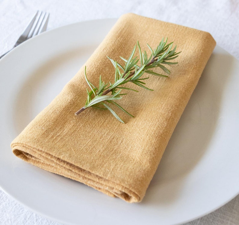 Off White Linen Napkins Stonewashed Napkins Christmas Cloth - Etsy