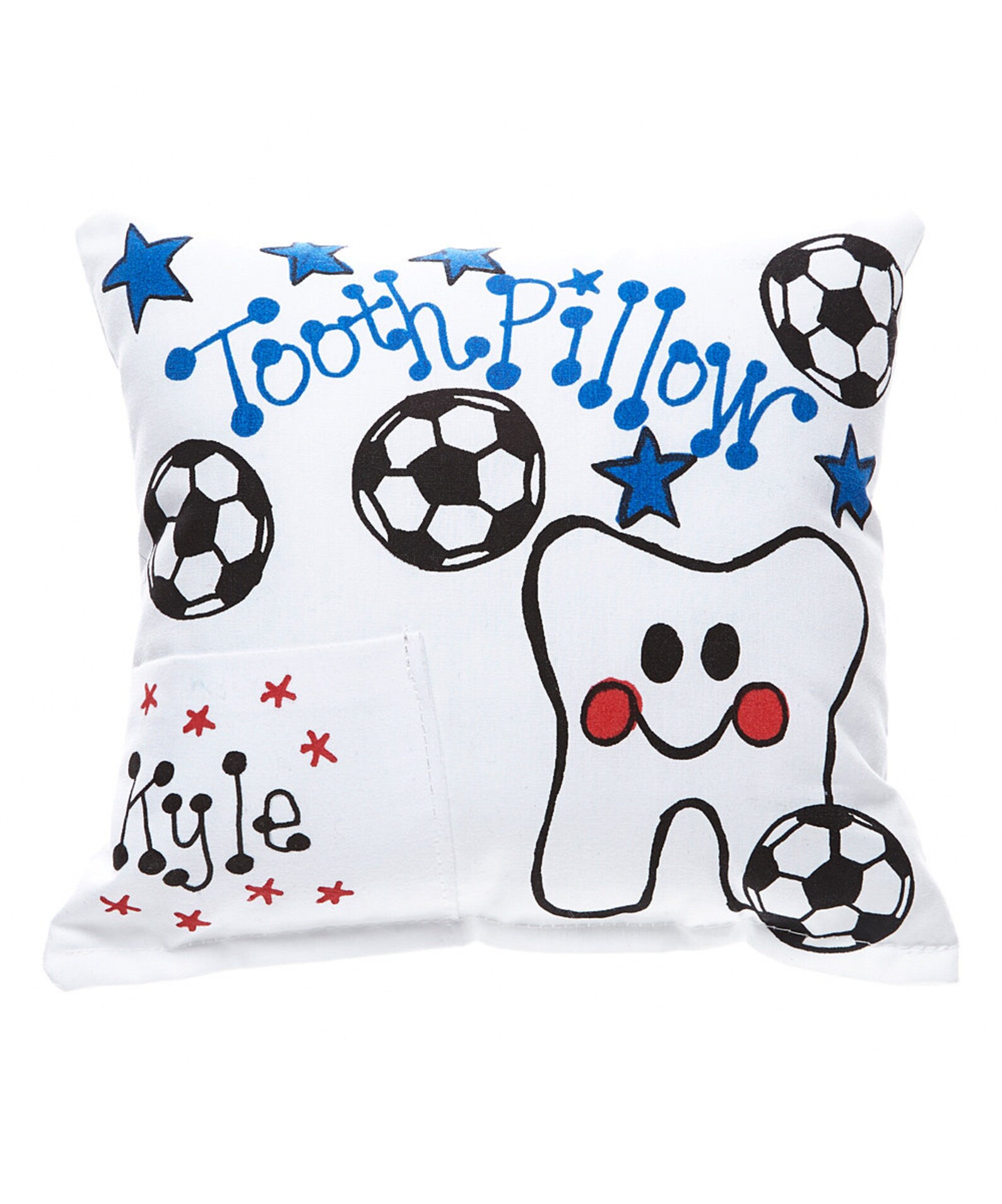 Personalized Soccer Tooth Fairy Pillow / Soccer / Soccer | Etsy