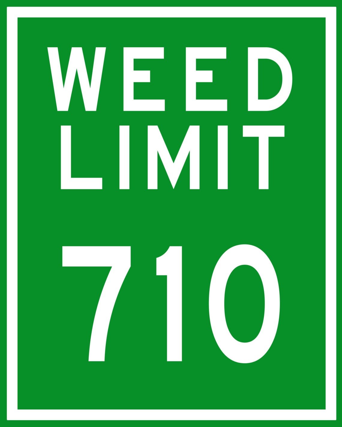 WEED LIMIT 420 5 Options Cannabis Poster Dab Art Pot - Etsy