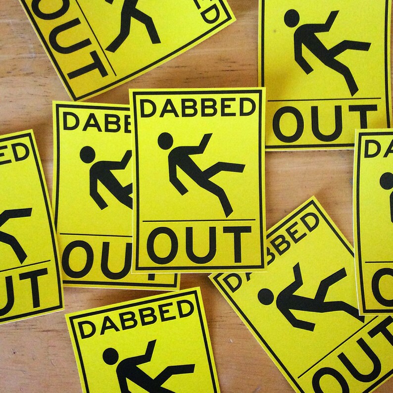 Weed Stickers set 2 Cannabis Slaps Dab Art Pot Leaf - Etsy