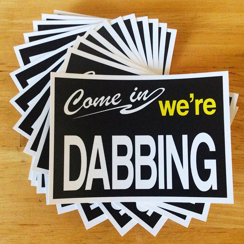 Weed Stickers set 2 Cannabis Slaps Dab Art Pot Leaf - Etsy