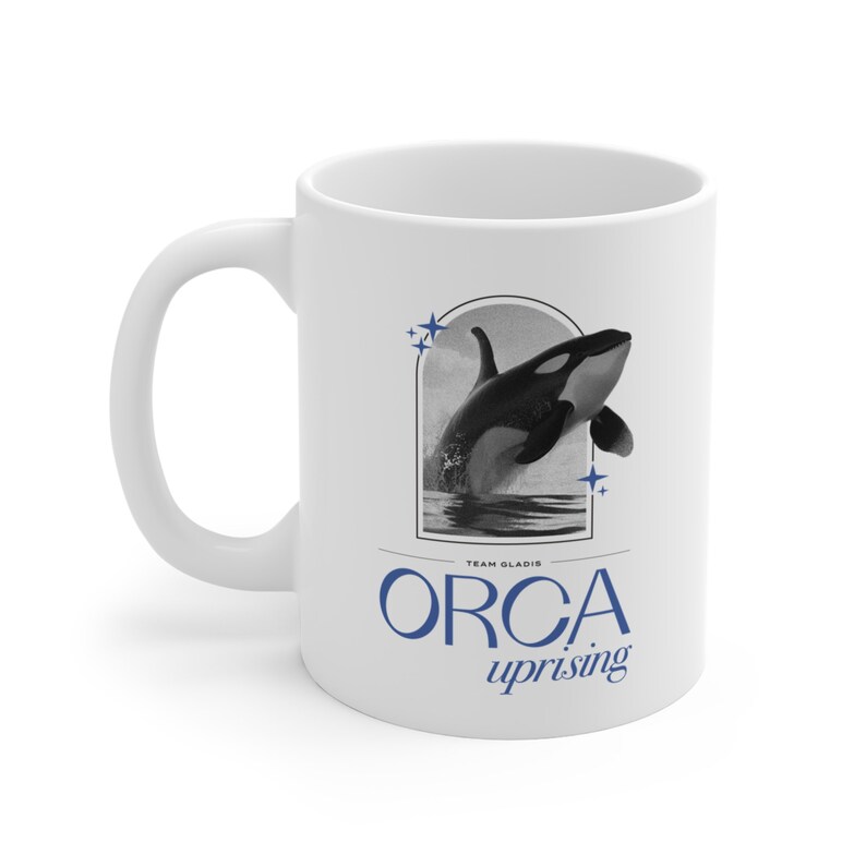 Mug Orca Uprising, Killer Whale Attack Yacht Ocean Coffee Cup, Sea Life ...