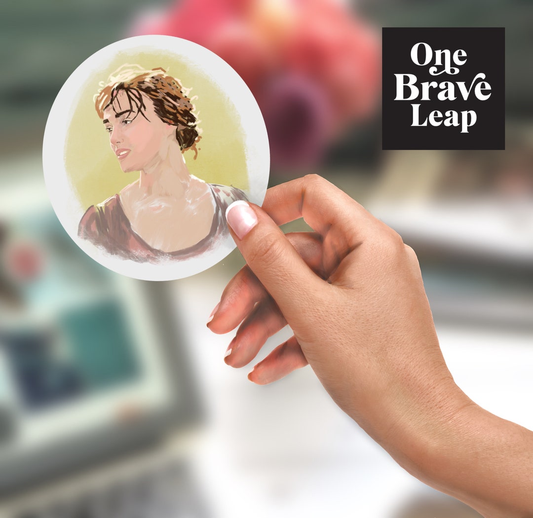 Elizabeth Bennet Sticker Pride and Prejudice Jane Austen Sticker Book ...