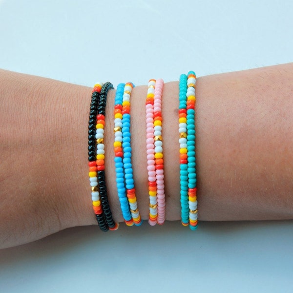 Small Bead Bracelet - Etsy