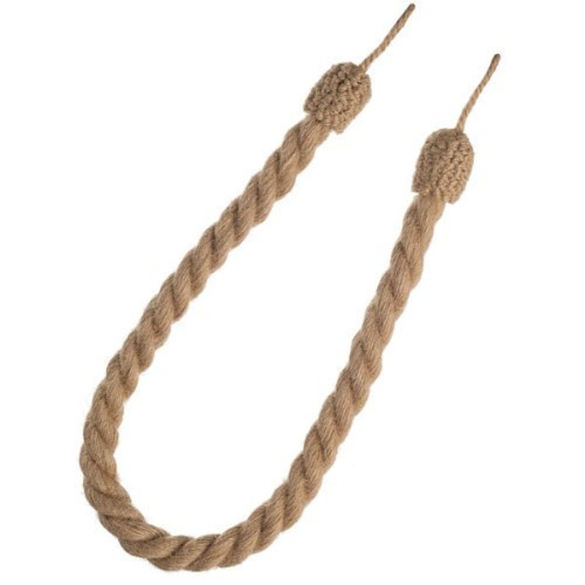 Java Jute Twisted Rope Curtain Tieback - Pair - Etsy UK