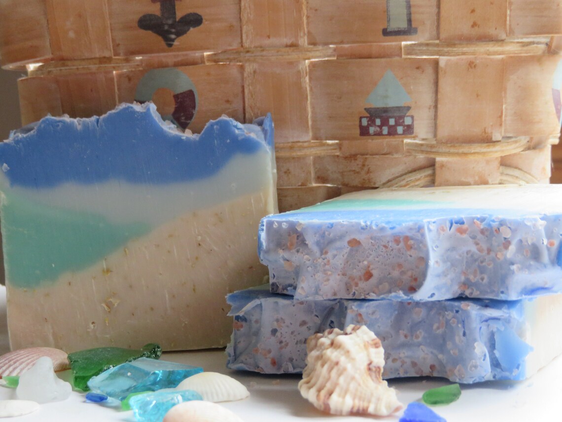 Sea Glass Soap All Natural Soap Handmade Soap Bath Soap - Etsy