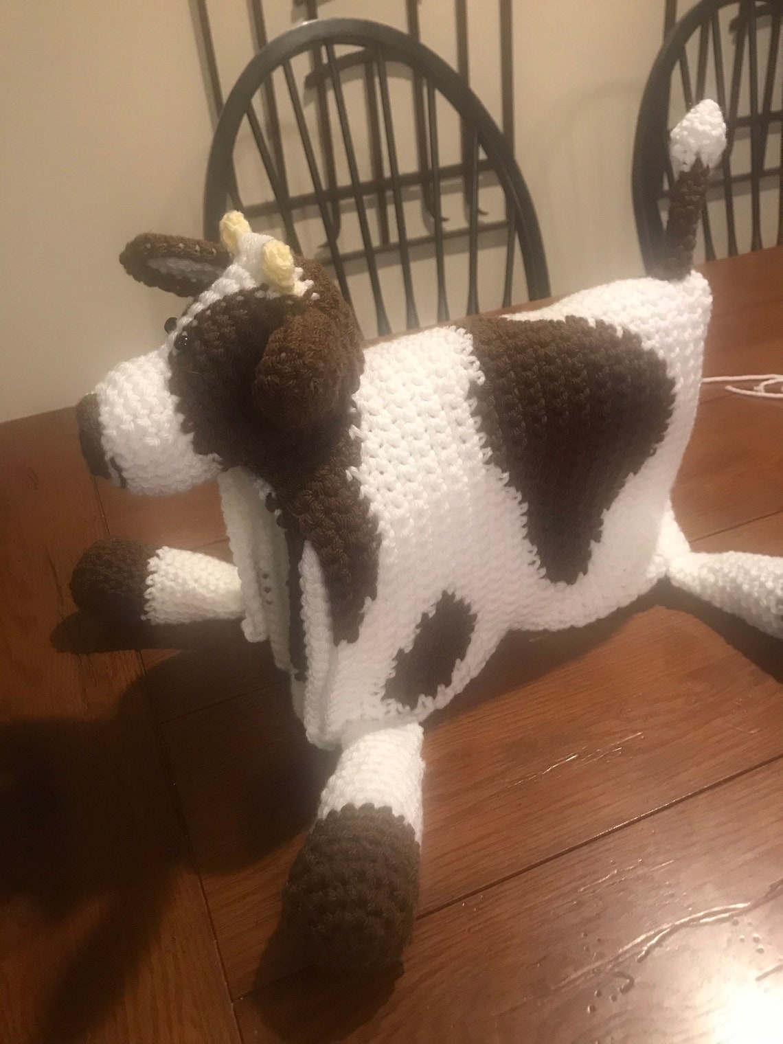 Cuddly Cow Animal Blanket/toy/pillow - Etsy