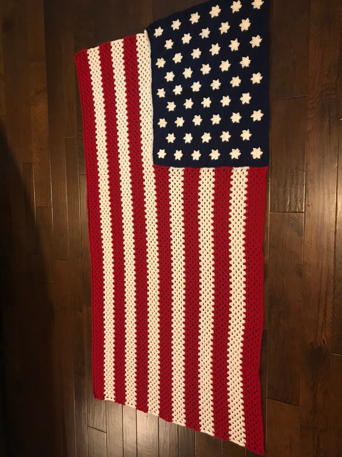 American Flag Throw - Etsy