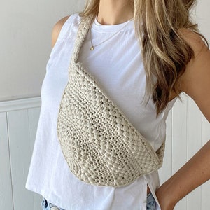Crochet Pattern - Ulla Belt Bag / Purse by Lakeside Loops - Etsy