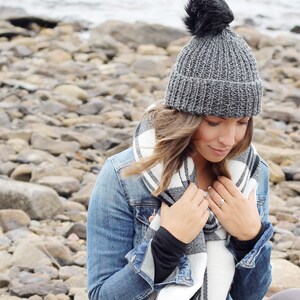 Knitting Pattern - Ryker Ribbed Hat / Toque / Beanie by Lakeside Loops ...