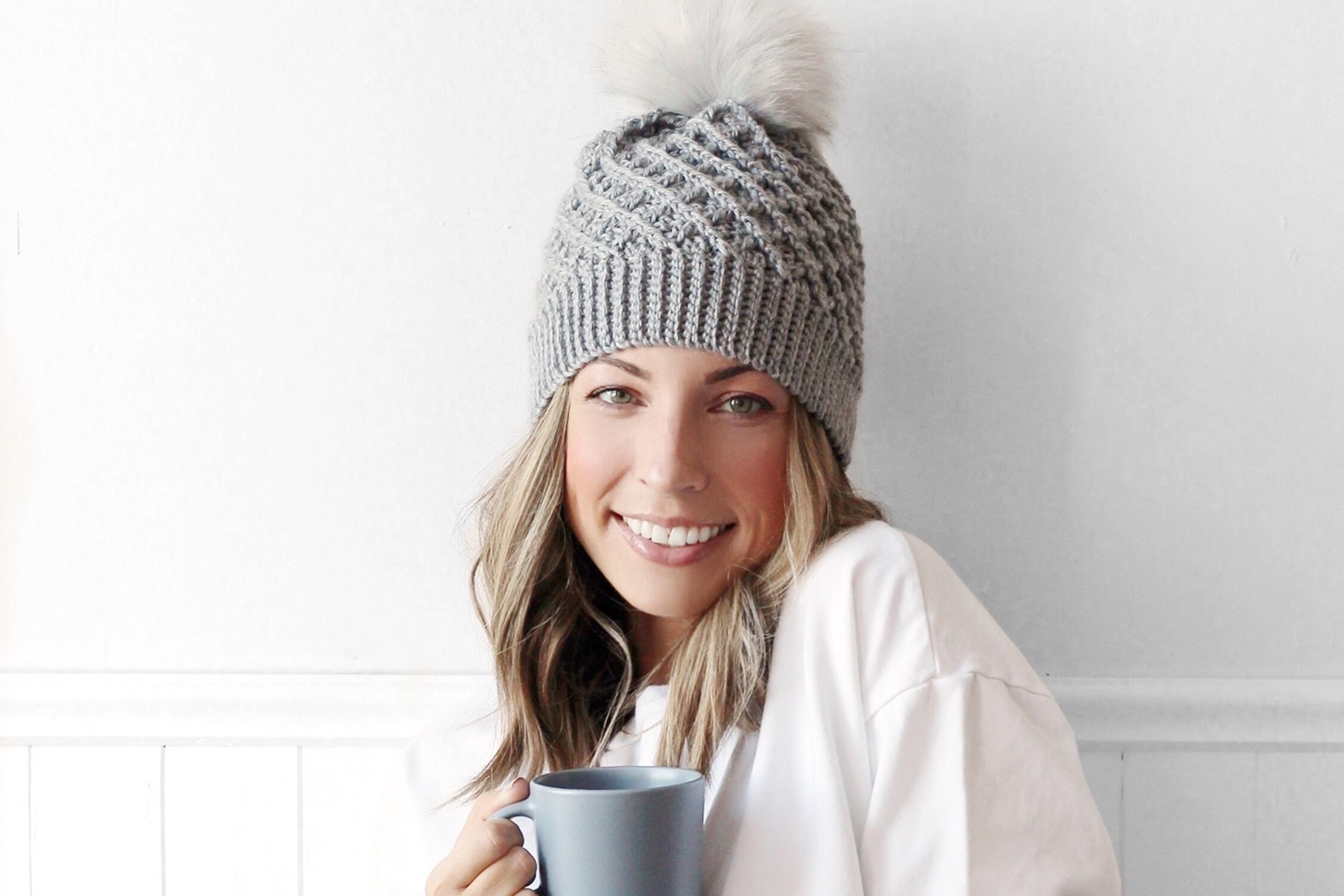 Crochet Pattern - Remington Diamond Cable Hat / Toque / Beanie by ...