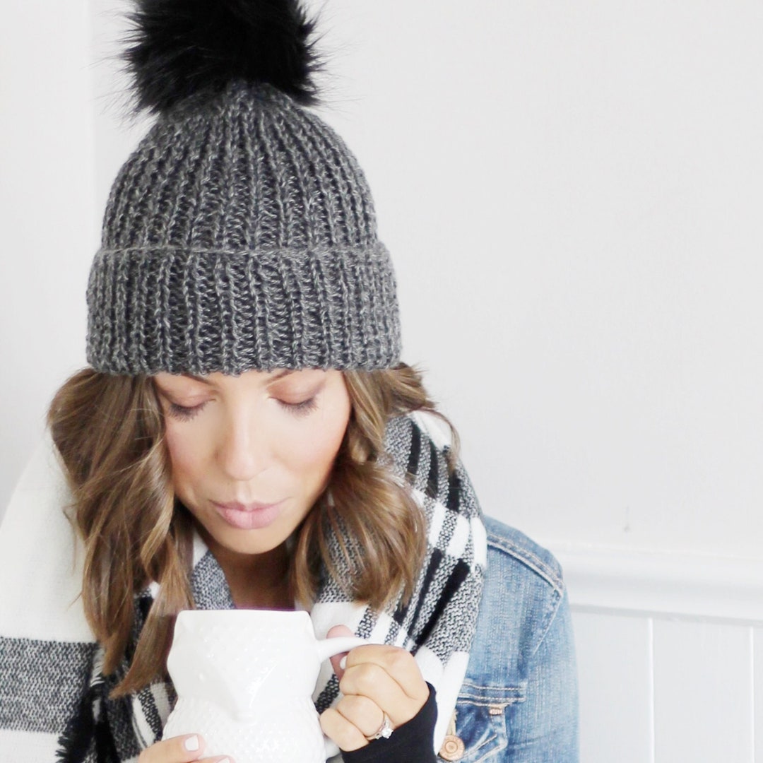 Knitting Pattern - Ryker Ribbed Hat / Toque / Beanie by Lakeside Loops ...