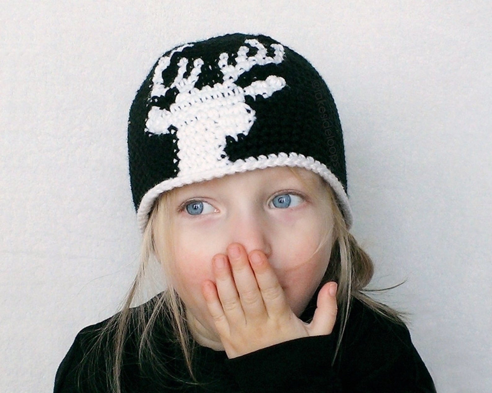 Crochet Pattern Dylan Deer Silhouette Hat/beanie by Lakeside - Etsy