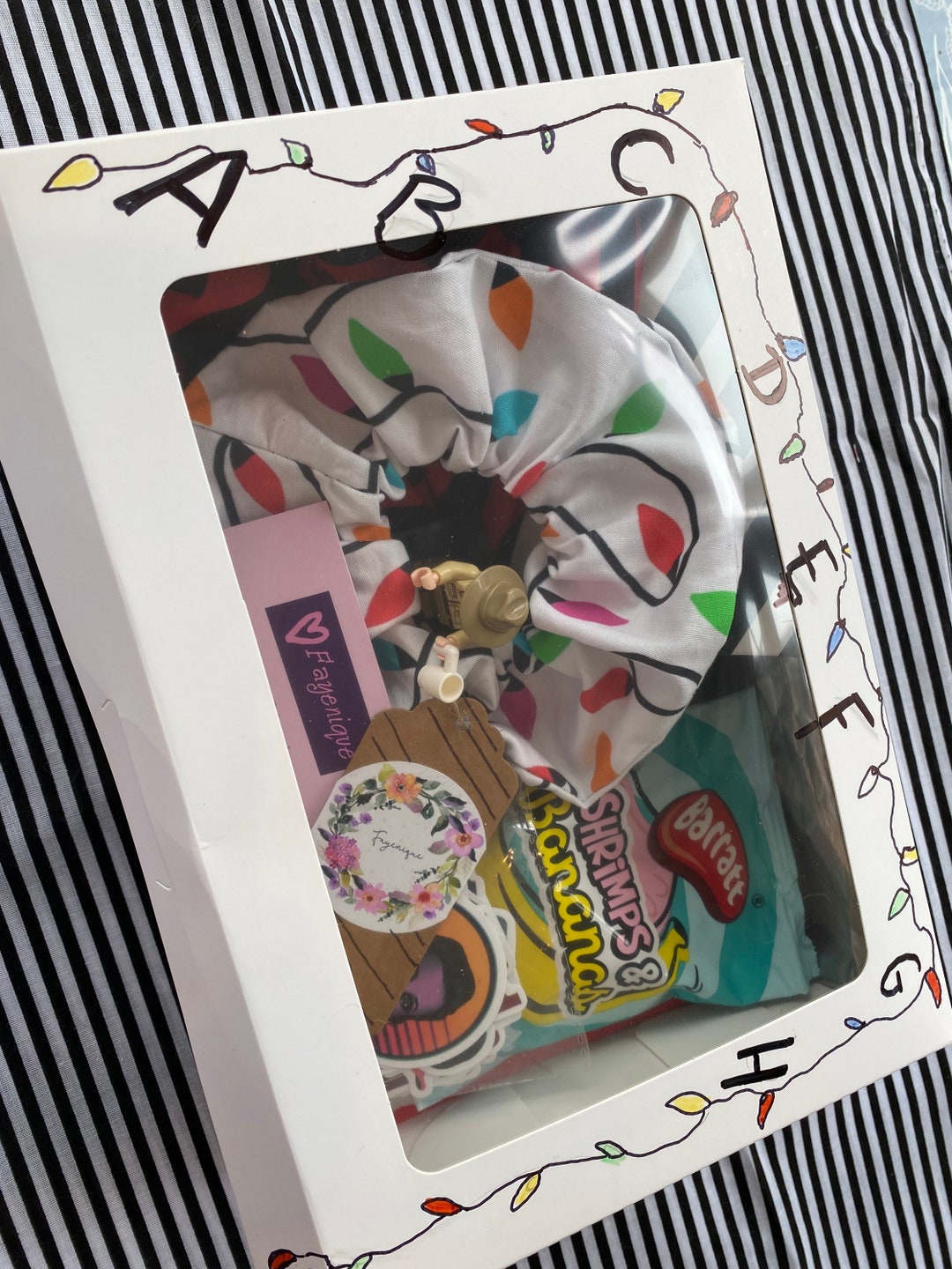 Stranger Things Inspired Gift Box Scrunchies , Birthday Gift ...