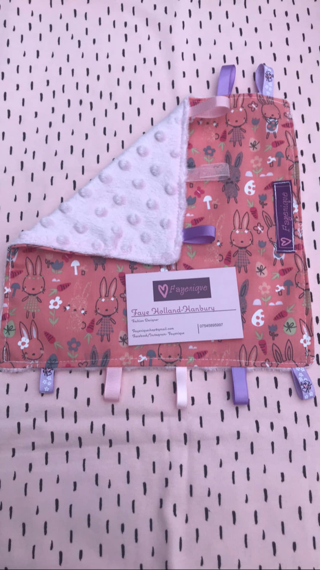 Baby Pink Comforter Taggies Blanket Baby Shower Gift Pink Minky Toy - Etsy