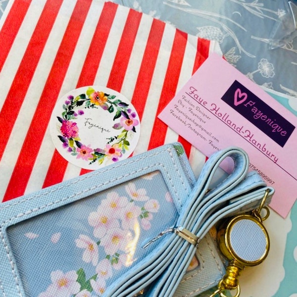 Floral Id Holder - Etsy