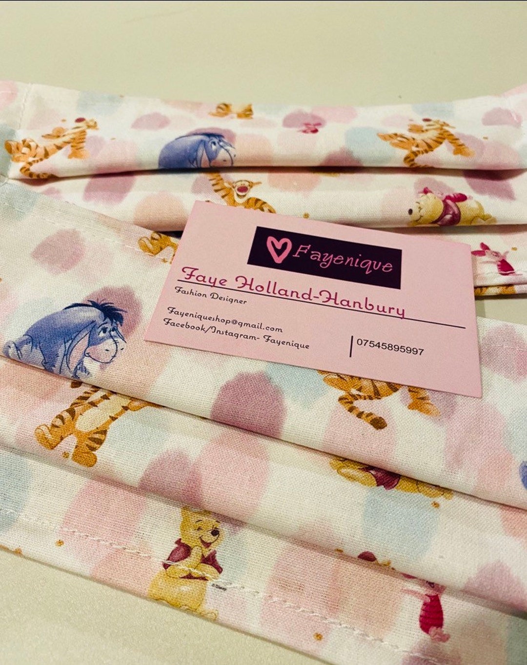 Winnie the Pooh Bear Face Mask , Covering , Disney Mask - Etsy