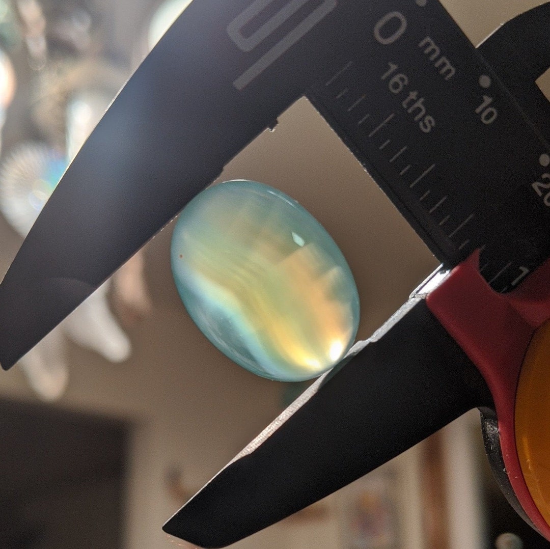 Green Chalcedony, Iris Agate, Chrysocolla Chalcedony. Super Rare. Indonesia. - Etsy