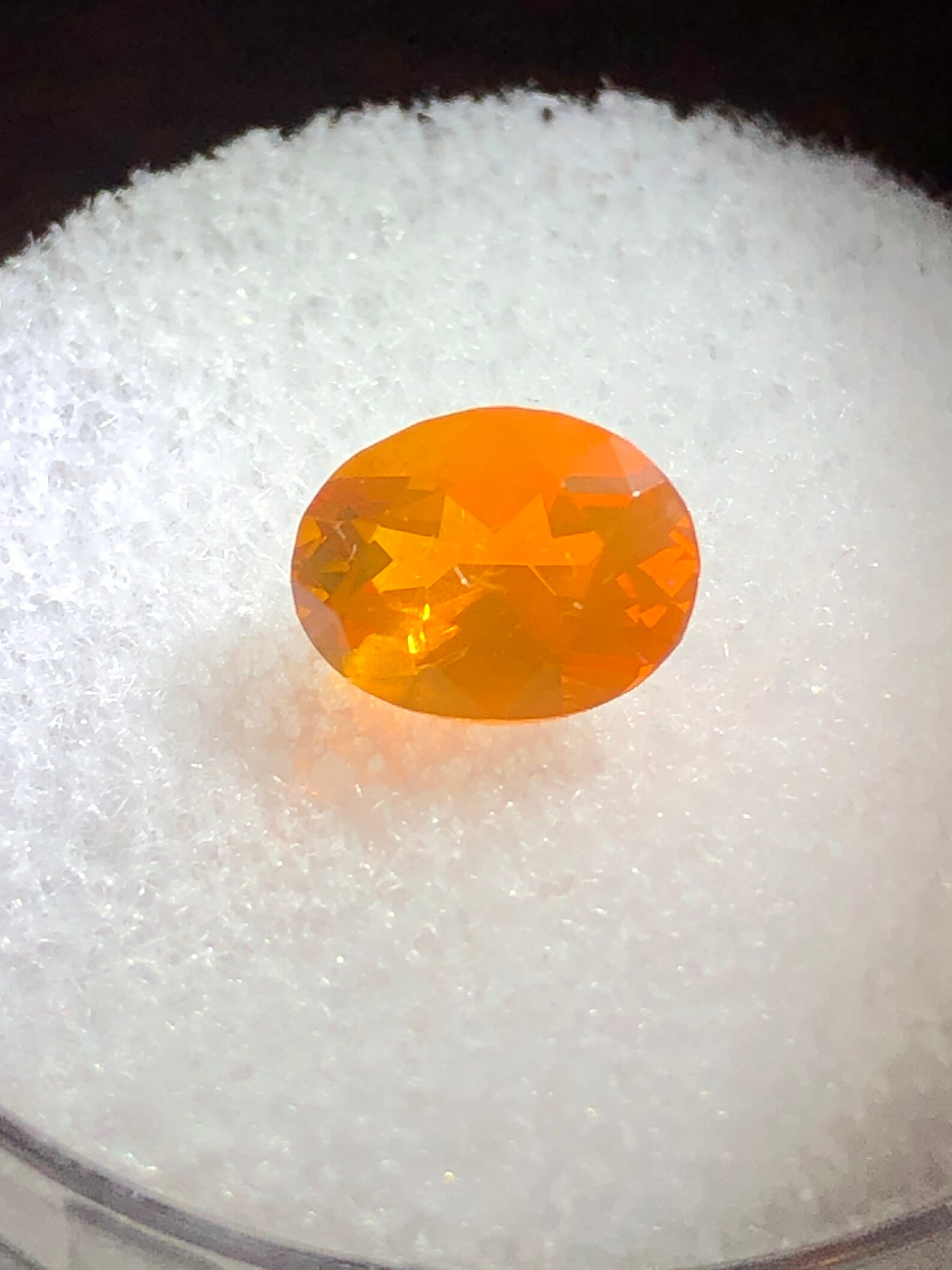 Mexican Fire Opal Blaze’n Summer Sunset .65ct - Etsy