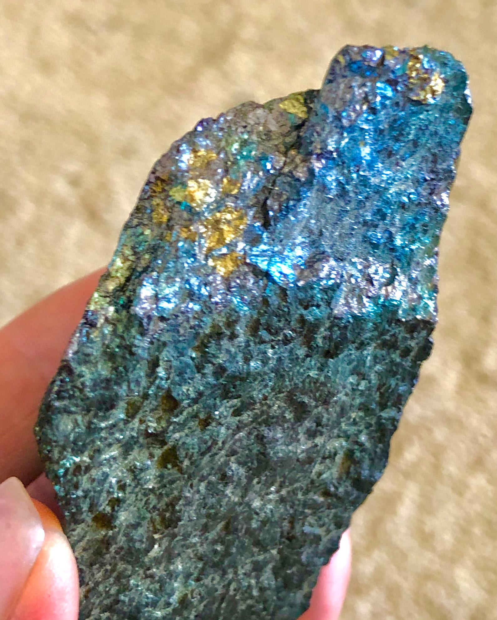 Covellite Specimen 7oz RARE Butte Montana Mineral - Etsy