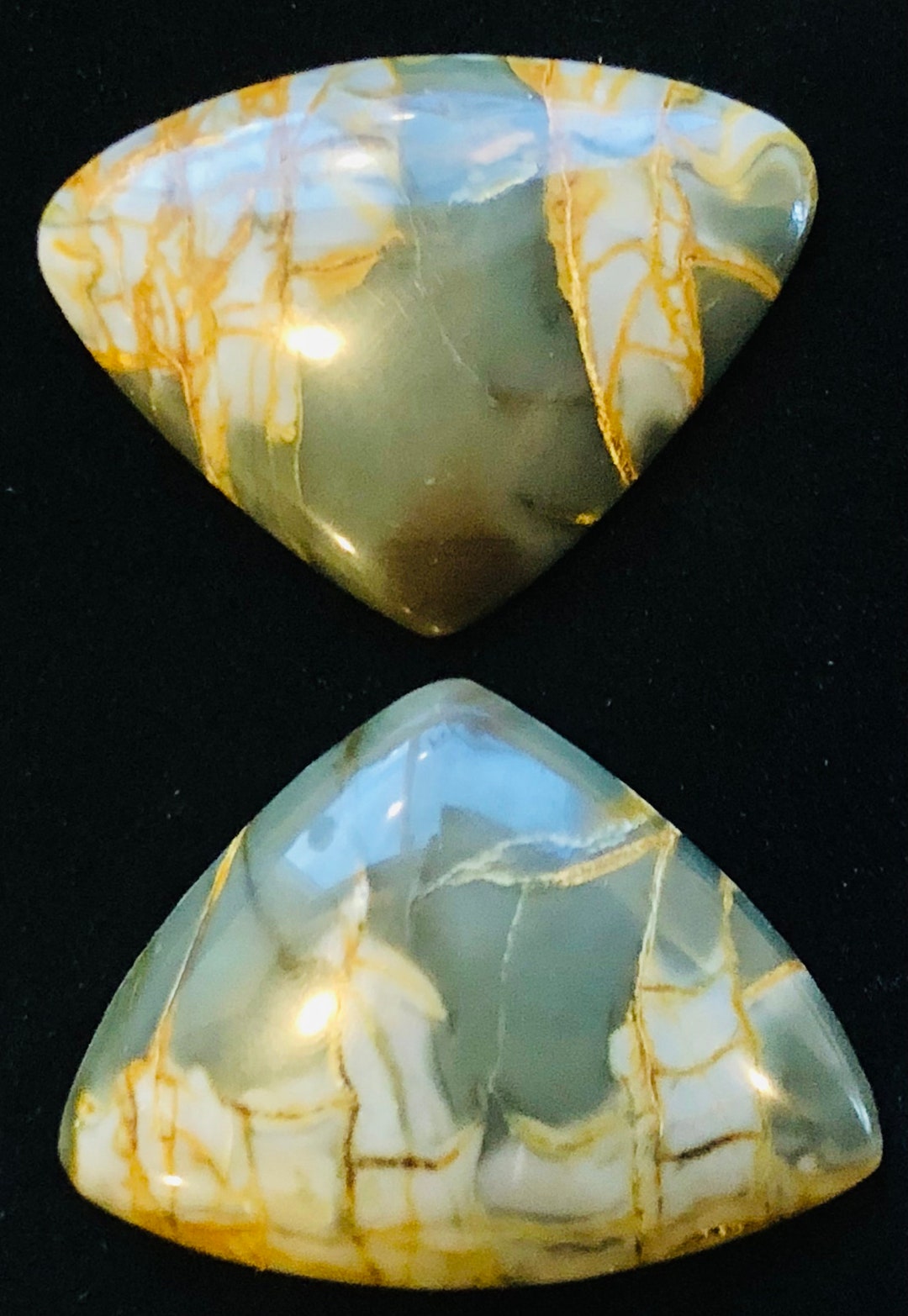 Montana Mountain Picture Jasper/price is per Cabochon - Etsy