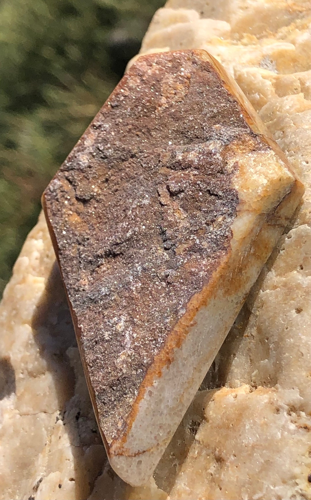 Montana Druzy Shocked Quartz Impactite/ejecta Melt Cabochon 56.5g - Etsy