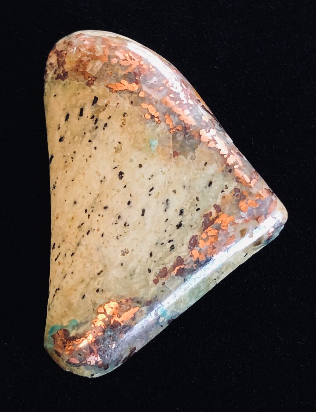 Native Dendrite Copper/cabochon Created by Blaze 36ct - Etsy
