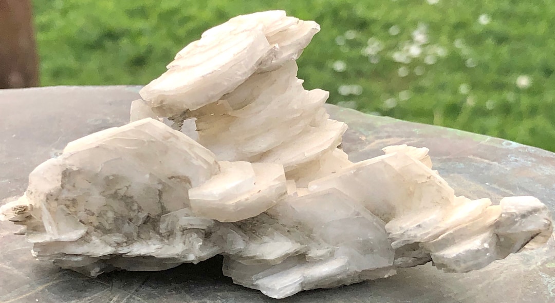 Columnar Hexagonal Calcite Specimen - Etsy