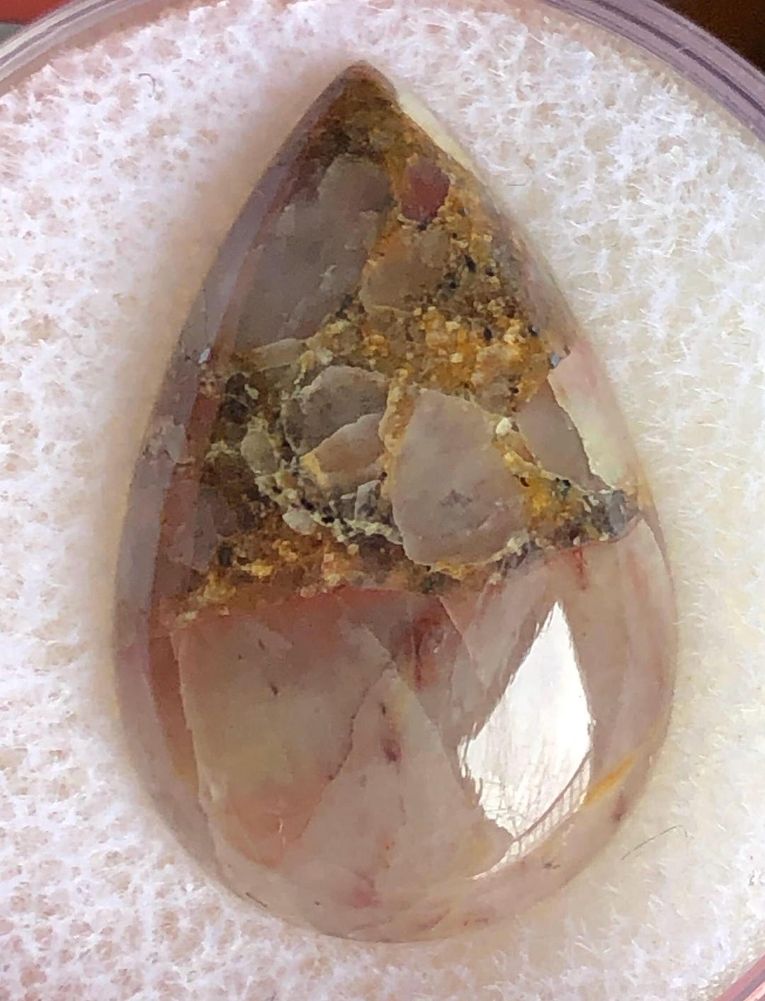 Montana Pudding Stone From the Blazengems Mine/cabochon Crafted by ...