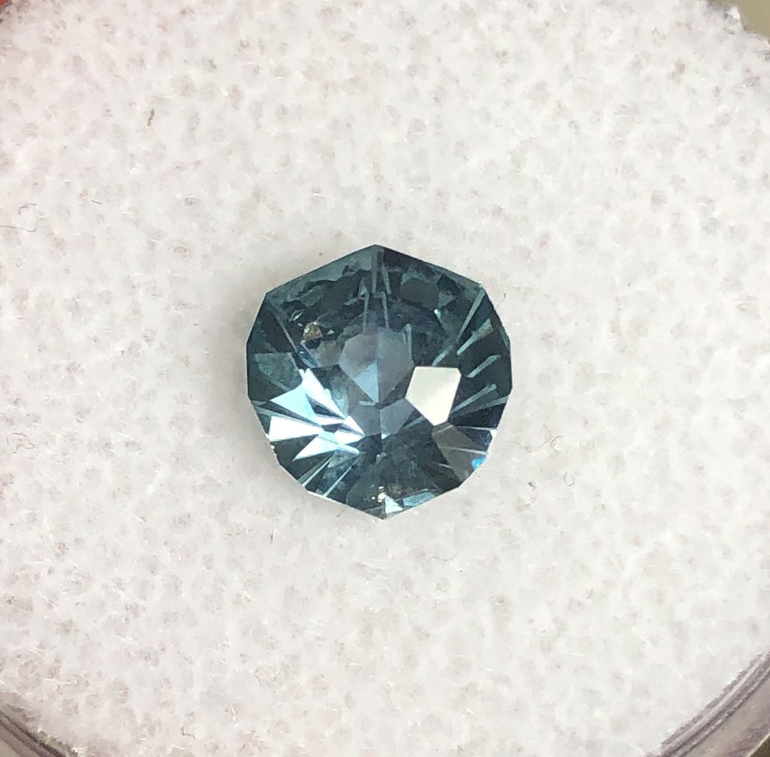 1.67ct Montana Custom Cut Sapphire From the Blaze N Gems Mine - Etsy