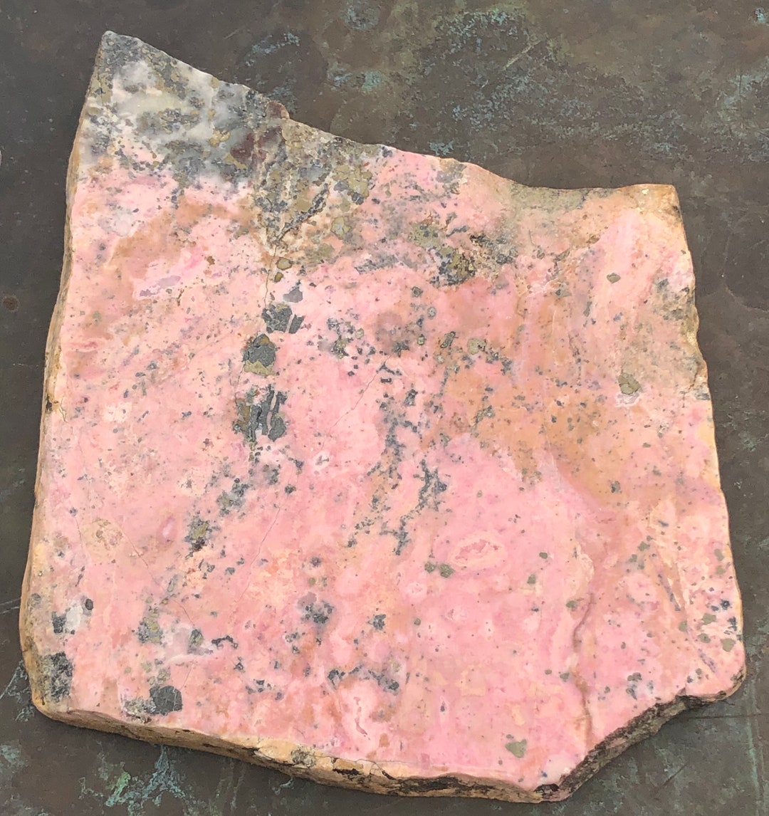 Butte Montana Rhodonite Mineral Slab 8.5oz - Etsy