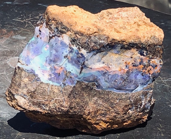 Boulder Opal Matrix Specimen From Australia 8.25oz - Etsy