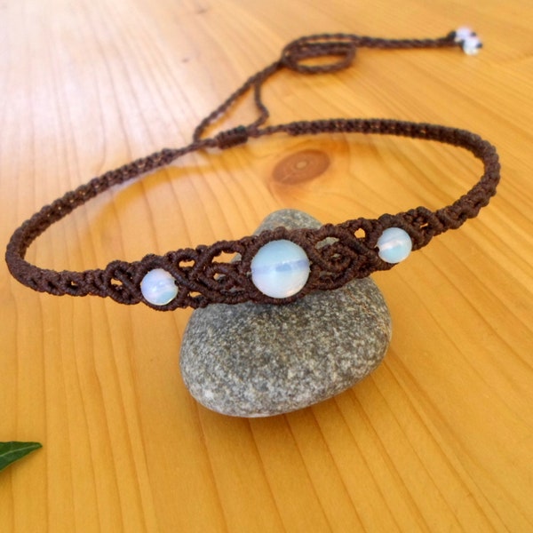 Macrame Choker - Etsy