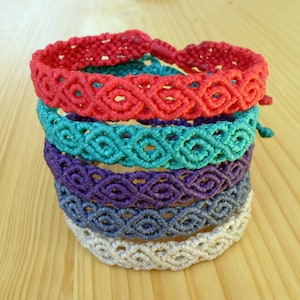 Men Macrame Bracelet, Gifts for Him, Mens Bracelet, Macrame Jewelry ...