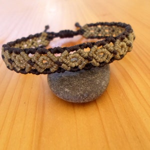 Men Macrame Bracelet, Gifts for Him, Mens Bracelet, Macrame Jewelry ...