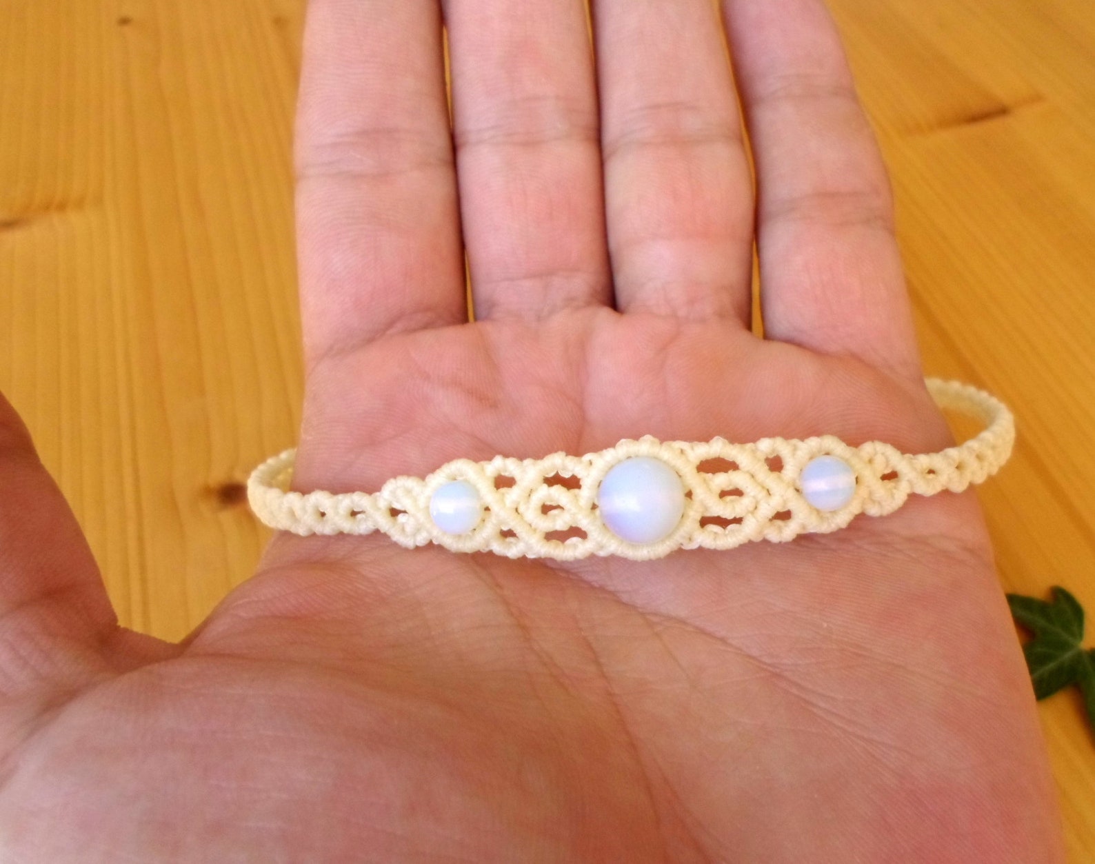 Opalite Choker Macrame Jewelry Macrame Choker Opalite - Etsy