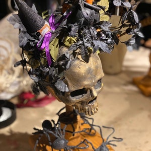 READY TO SHIP Spooky Halloween Witch Headdress - Etsy