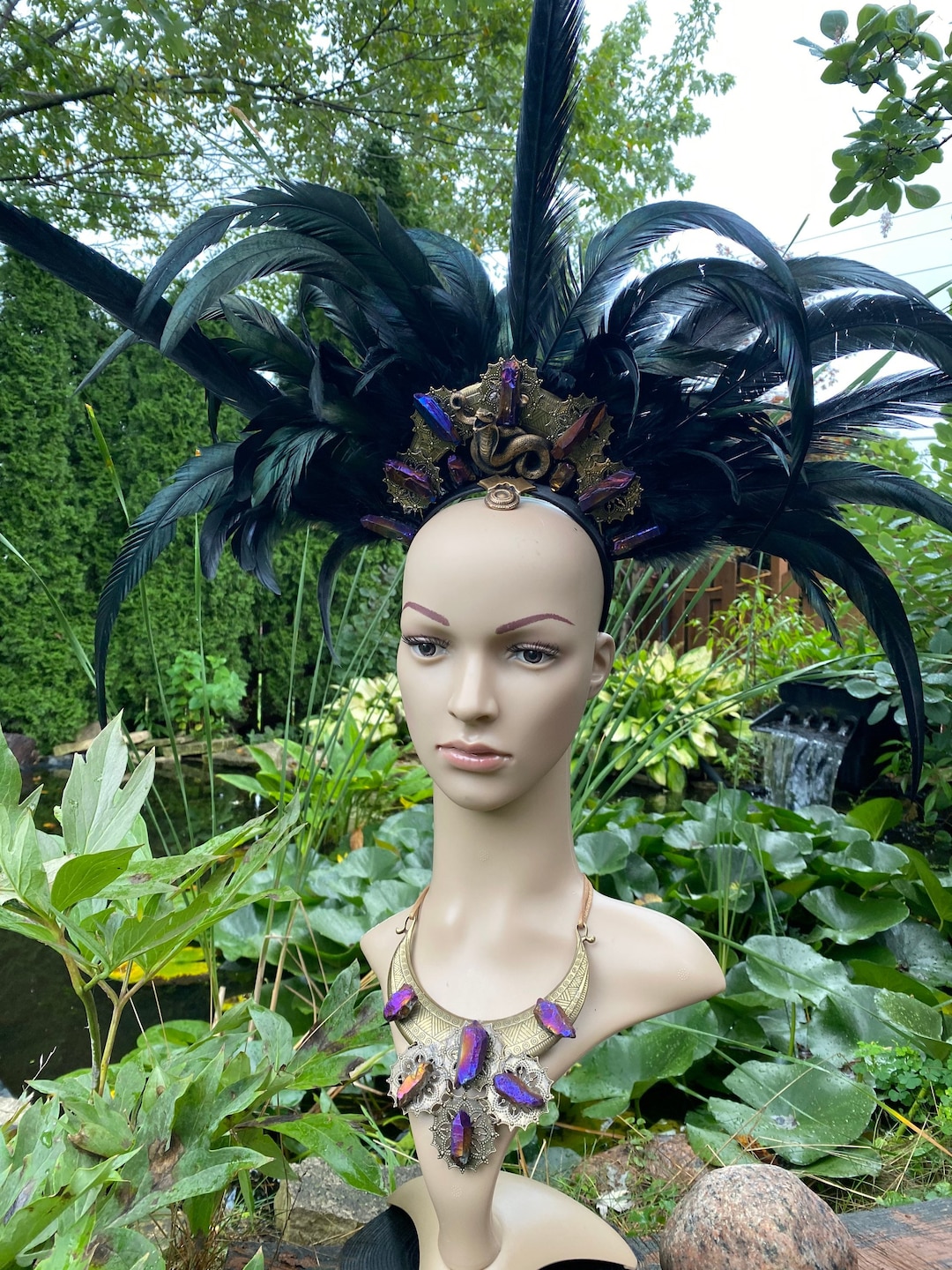 READY TO SHIP Medusa Headpiece, Snake Headpiece, Medusa Costume, Medusa ...