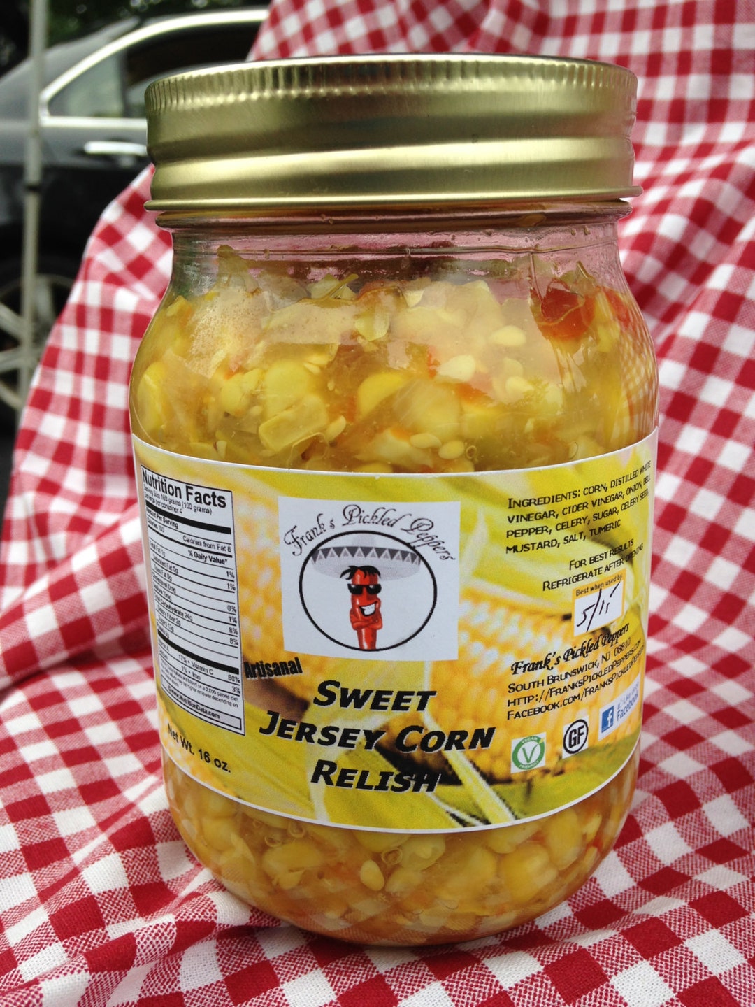 Sweet Jersey Corn Relish - Etsy