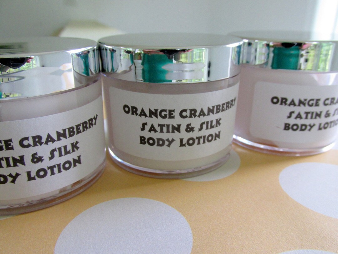 Body Lotion, Orange Cranberry, Moisturizer, Body Butter, Satin and Silk ...