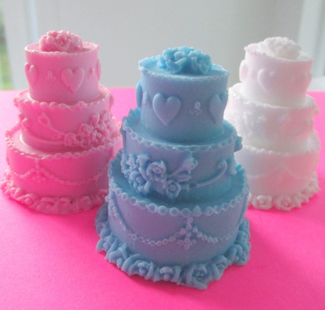 15 Wedding Cake Soap Favors, Bridal Shower Soap, Wedding Party Favor ...