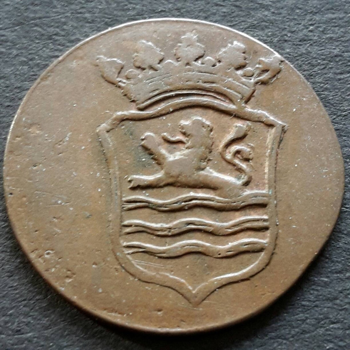 1794 antique Dutch VOC coin duit East-India Company old | Etsy