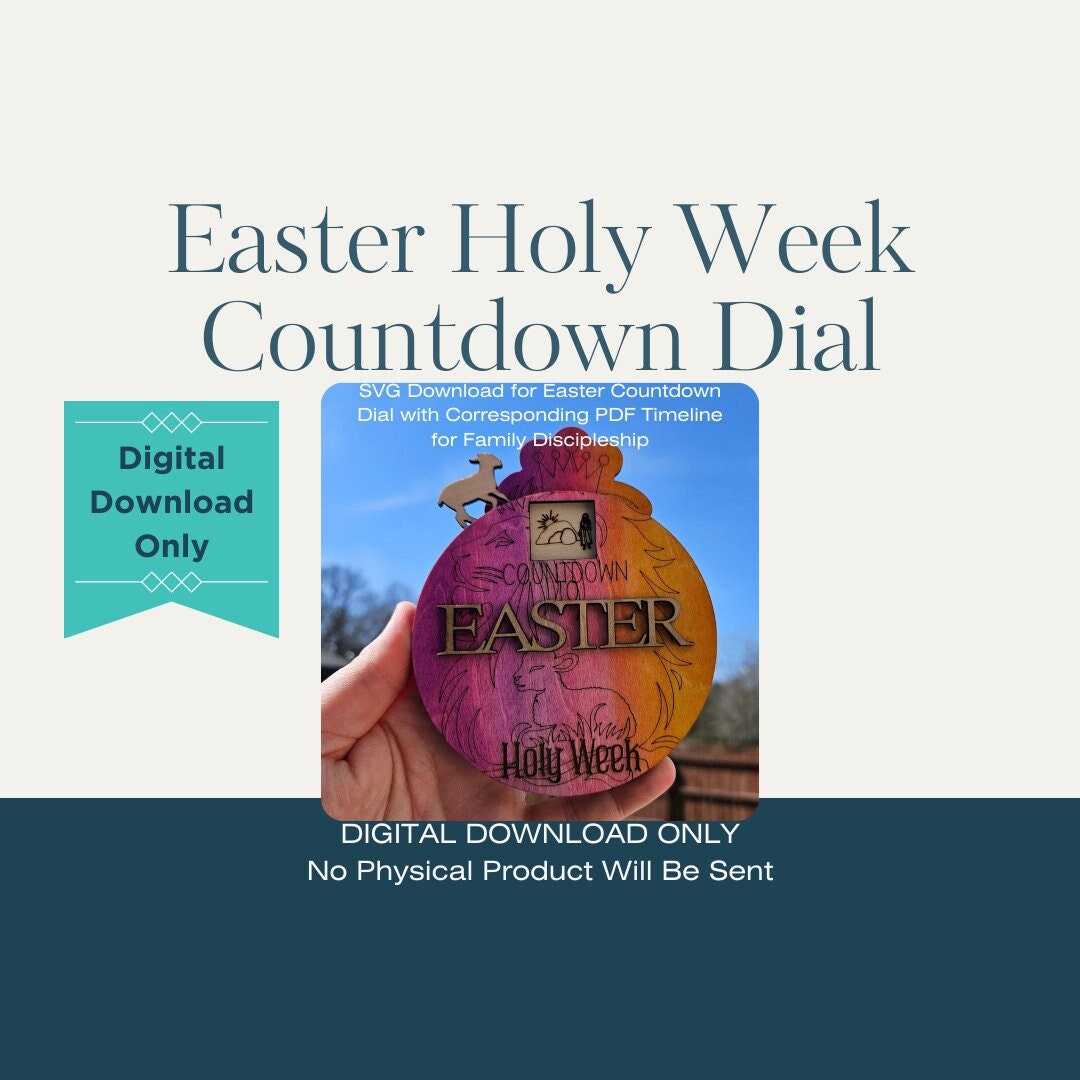 Easter, Easter Activity, Holy Week, SVG, Laser File, Digital Download ...