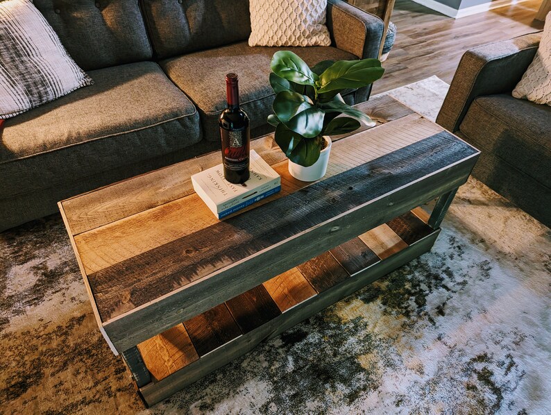 Rustic Pallet Board Coffee Table - Etsy