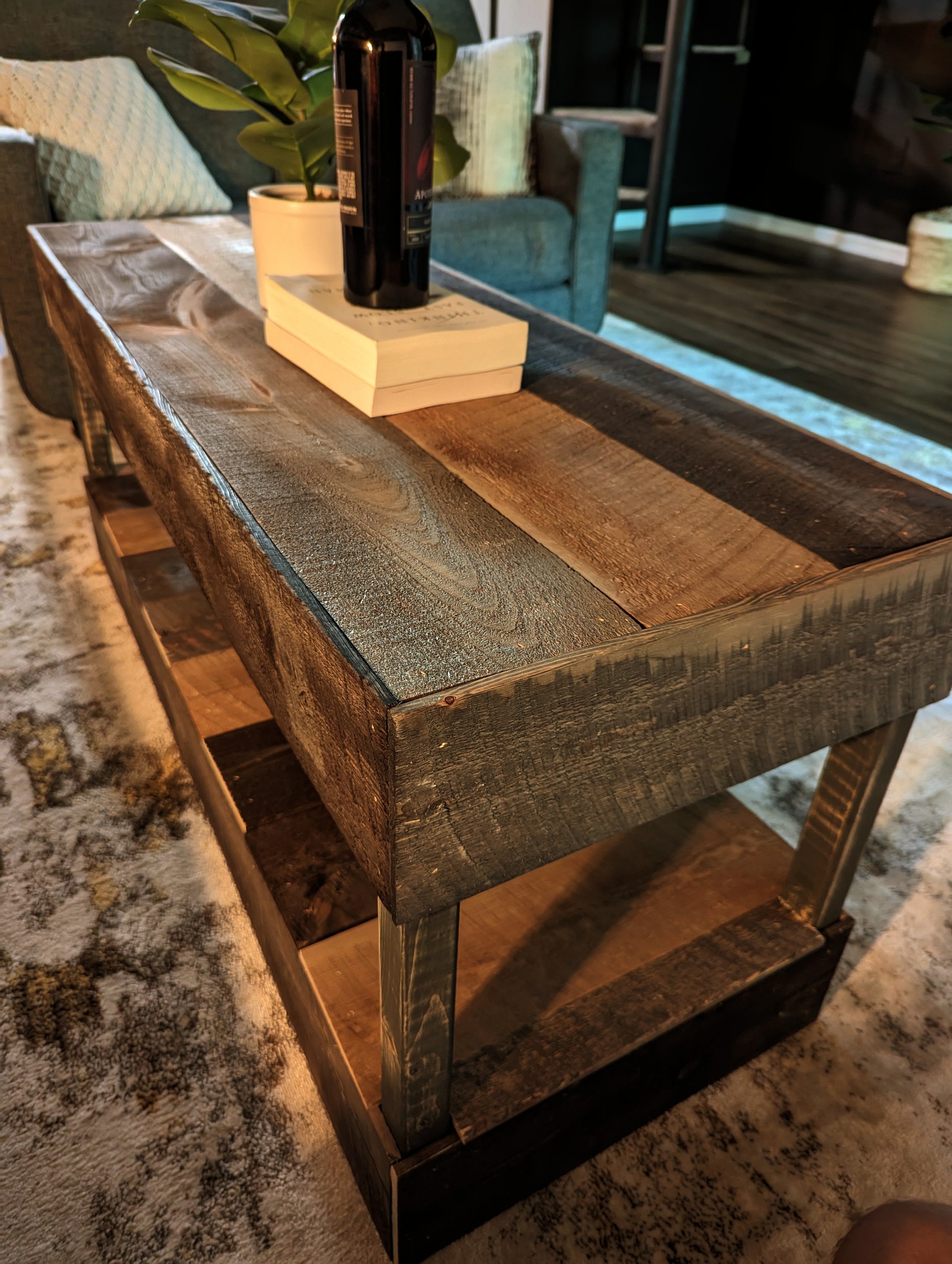 Rustic Pallet Board Coffee Table - Etsy