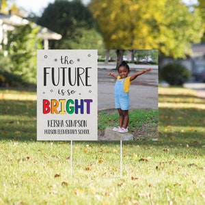 Kindergarten Graduation Yard Sign, Graduation Party Decor, Personalized ...