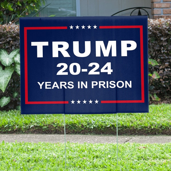 Trump 2024 Yard Sign - Etsy