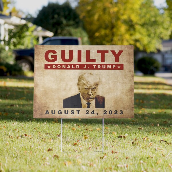 Trump for Prison Yard Signs - Etsy