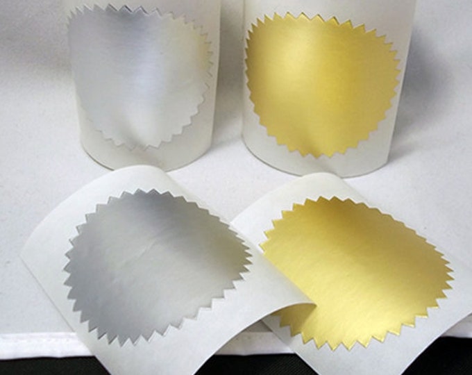 Bulk Custom Silver Foil Stickers Best Quality Silver Reflective and ...